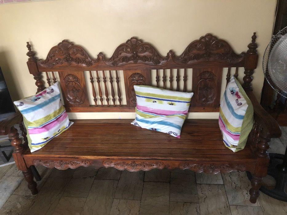 8pc Solid Narra Sala Set, Furniture & Home Living, Furniture, Sofas on ...