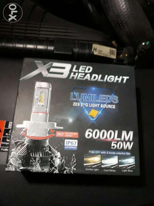 X3 LED Headlight 6000LM 50W HB3 9005, Furniture & Home Living, Lighting ...