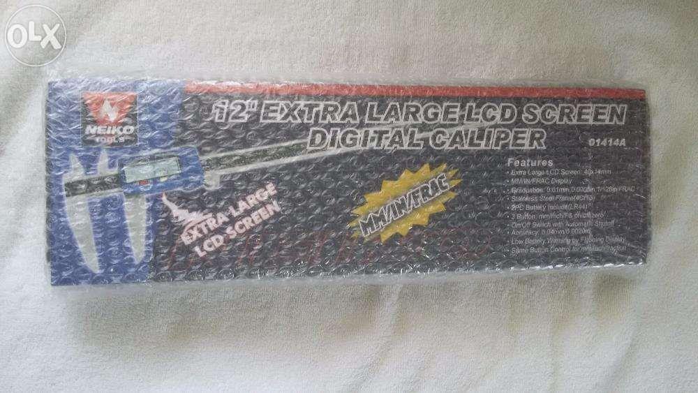 NEIKO Stainless 6 8 12 inch Digital LCD Digital Vernier Caliper ZQ6F ...