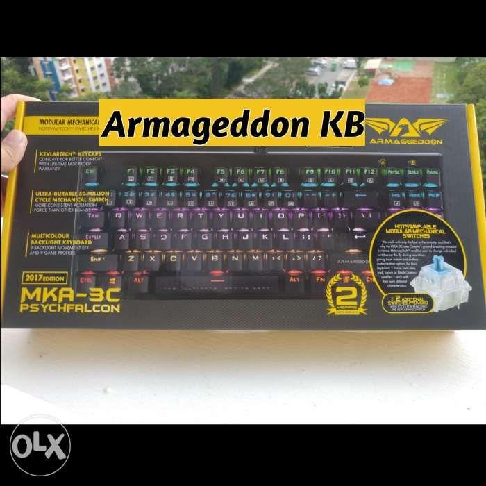 Gaming Keyboard Armageddon RAZER Blackwidow X MKA 3C, Video Gaming ...