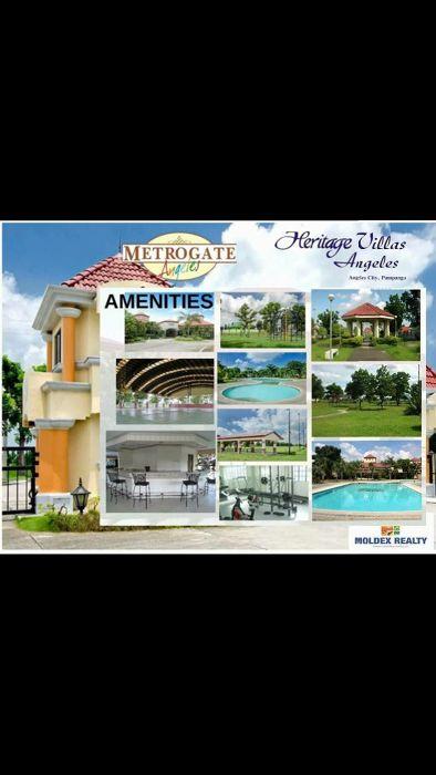 House and Lot For sale Metrogate Heritage Villas Angeles near Clark ...