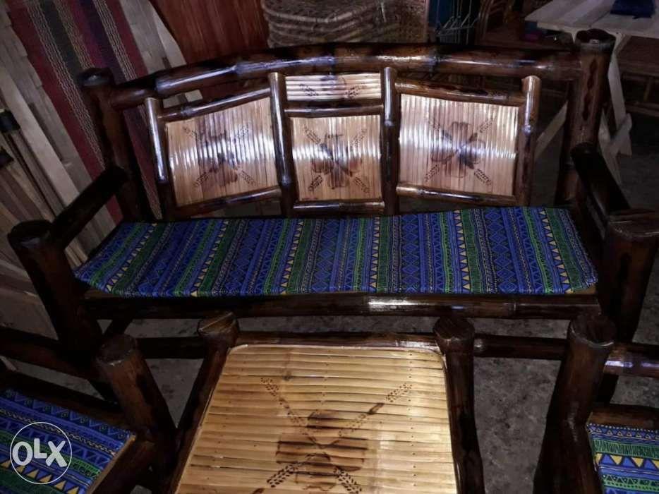 SALA SET 4 pcs with FREE uratex foam, Furniture & Home Living ...