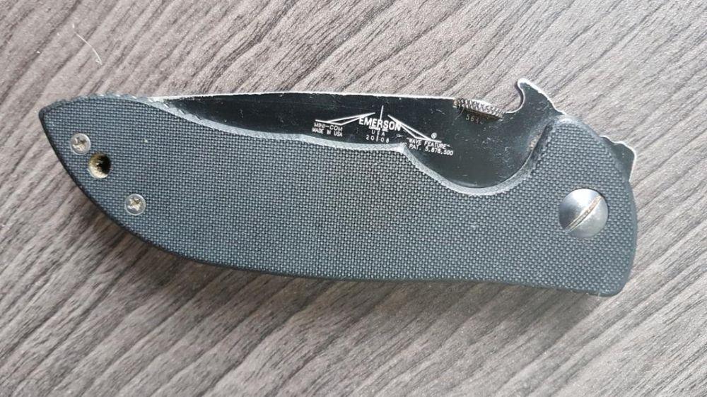 emerson mini commander folding knife with wave feature, Sports ...
