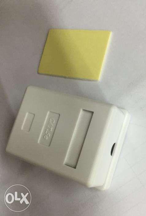Cat5e Modular Box Surface Mount with Adhesive cat 5e cat 5 cat5 RJ45 ...