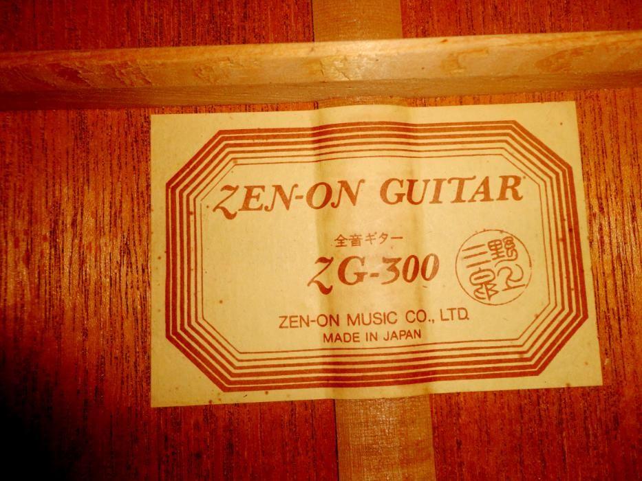 ZENON ZG300 Vintage Classical Nylon Acoustic Guitar, Hobbies & Toys ...