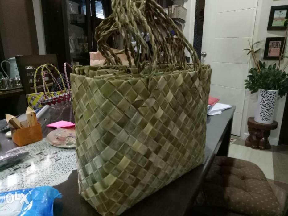 Native Pandan boxes bayong bags for packaging giveaways souvenirs ...