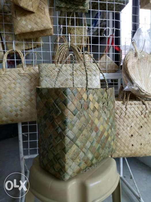Native Pandan boxes bayong bags for packaging giveaways souvenirs ...