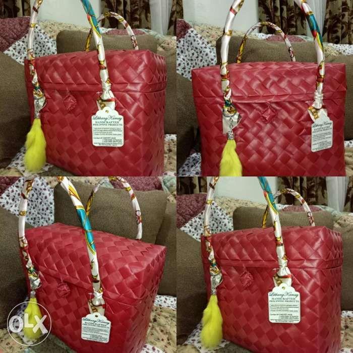 Plastic Bayong Boxes Picnic Box Multipurpose Box, Women's Fashion, Bags ...