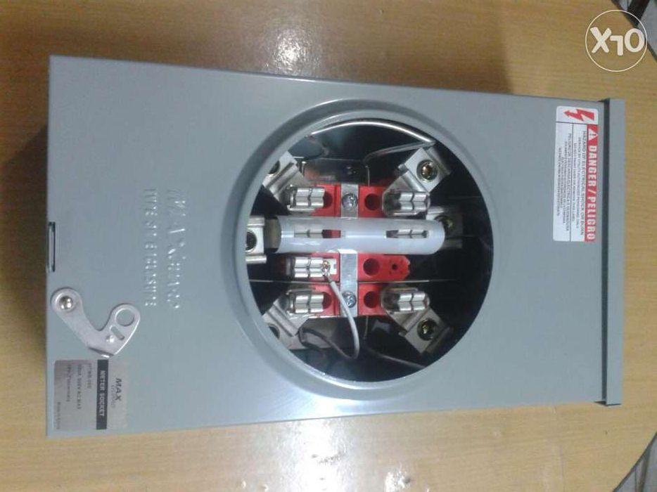 Rectangular meter socket, Furniture & Home Living, Lighting & Fans ...