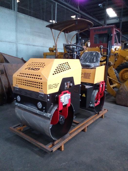 vibratory road roller pison 1000 kg double drum, Commercial ...