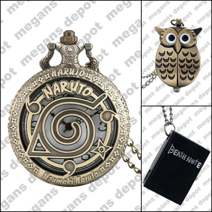 Character Pocket Watch Pendant Necklaace, Men's Fashion, Watches ...