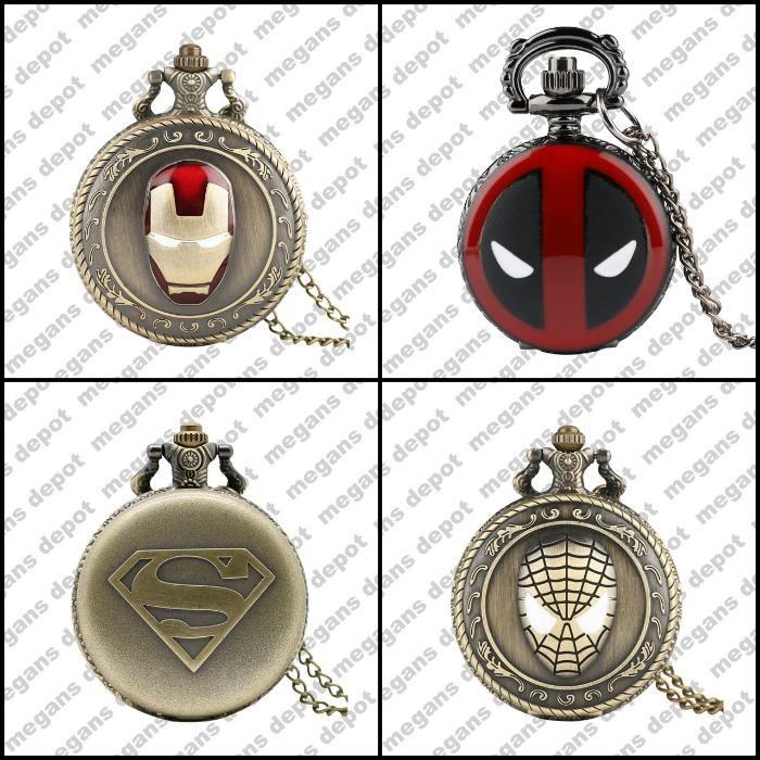 Character Pocket Watch Pendant Necklaace, Men's Fashion, Watches ...