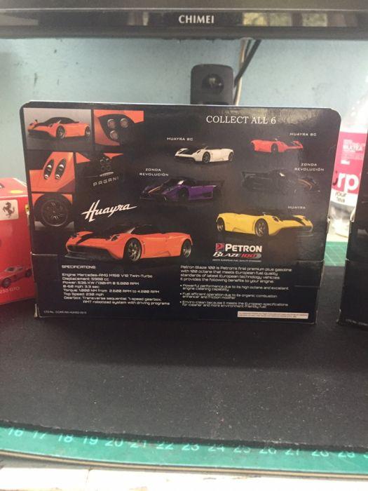 Petron and Shell Diecast toys Pagani Ferrari, Hobbies & Toys, Toys ...
