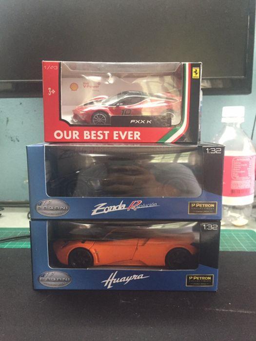 Petron and Shell Diecast toys Pagani Ferrari, Hobbies & Toys, Toys ...