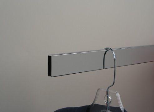 1 Meter Rectangular Hangrail Bar Tubing for Display, Commercial ...