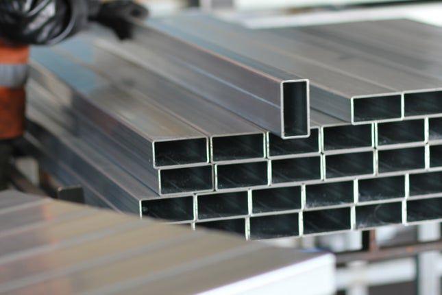 1 Meter Rectangular Hangrail Bar Tubing for Display, Commercial ...