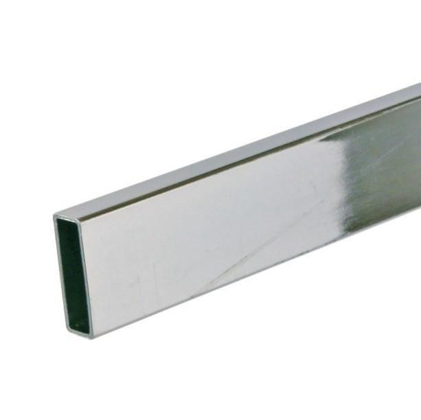 1 Meter Rectangular Hangrail Bar Tubing for Display, Commercial ...