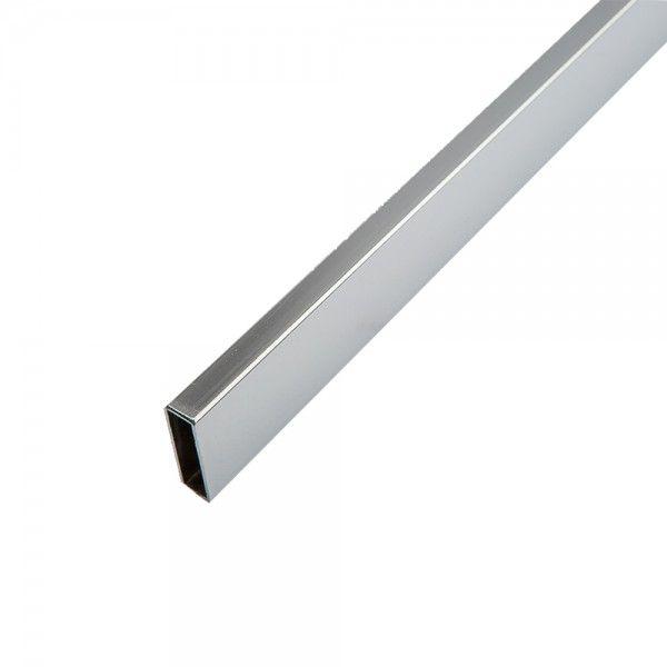 1 Meter Rectangular Hangrail Bar Tubing for Display, Commercial ...