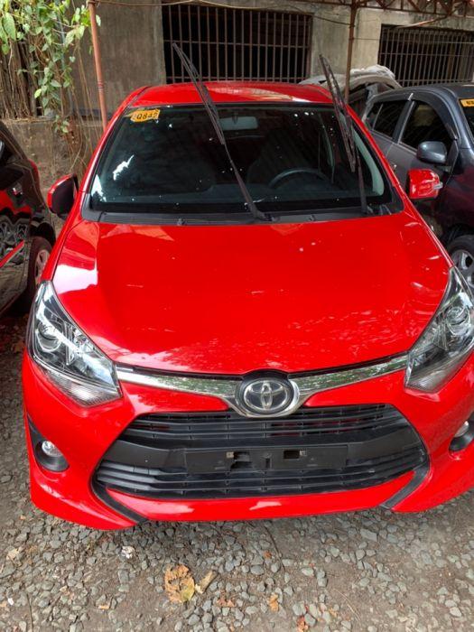 2018 Toyota Wigo 1.0G manual red New Look, Cars for Sale on Carousell