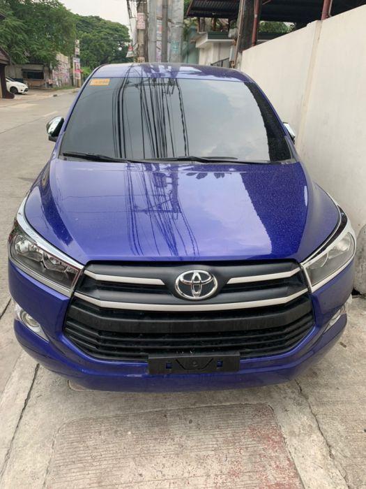 2017 Toyota Innova 28E automatic blue, Cars for Sale on Carousell