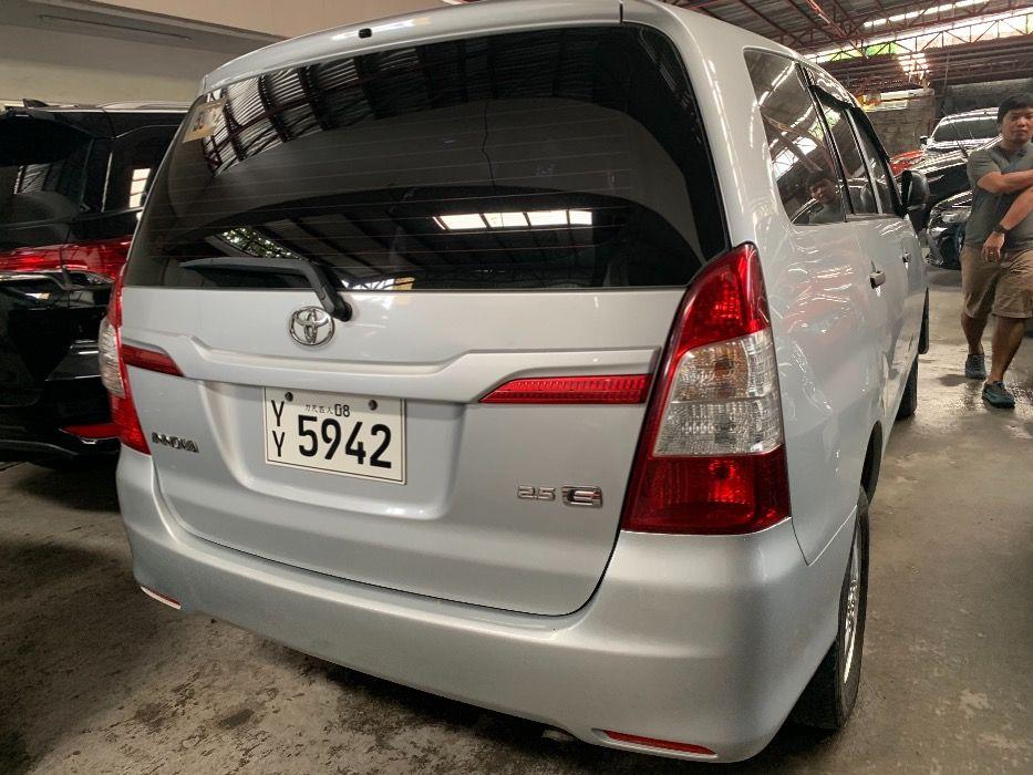 2016 Toyota Innova 25 E Diesel Silver Manual, Cars for Sale on Carousell