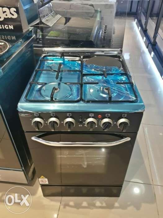 Markes Cooking Gas Range with Rottiserie and Range Hood 50cm 58cm 60cm ...
