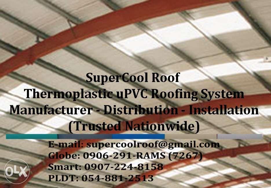 Thermoplastic uPVC Roofing for Seaside Structures Beaches Houses Malls ...