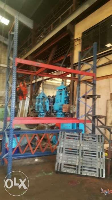 19ft high Pallet Rackings Heavy Duty Schaefer, Furniture & Home Living ...