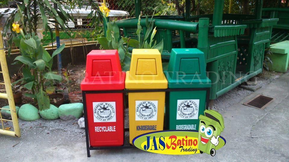 Waste segregation trash bin, Furniture & Home Living, Cleaning ...