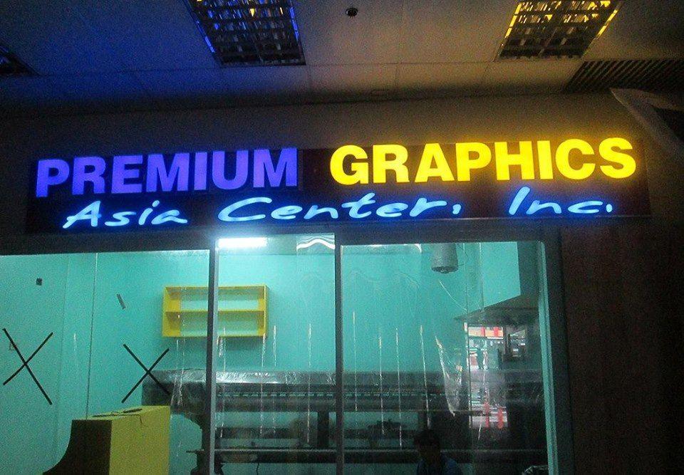 Acrylic Build-Up Signage, Commercial & Industrial, Construction ...