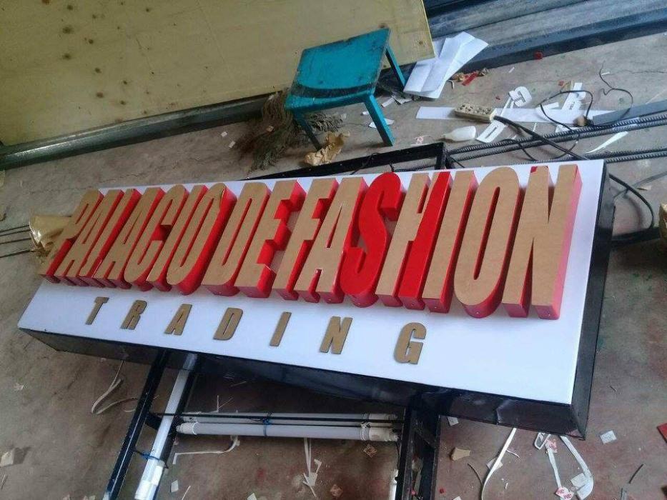 Acrylic Build-Up Signage, Commercial & Industrial, Construction ...