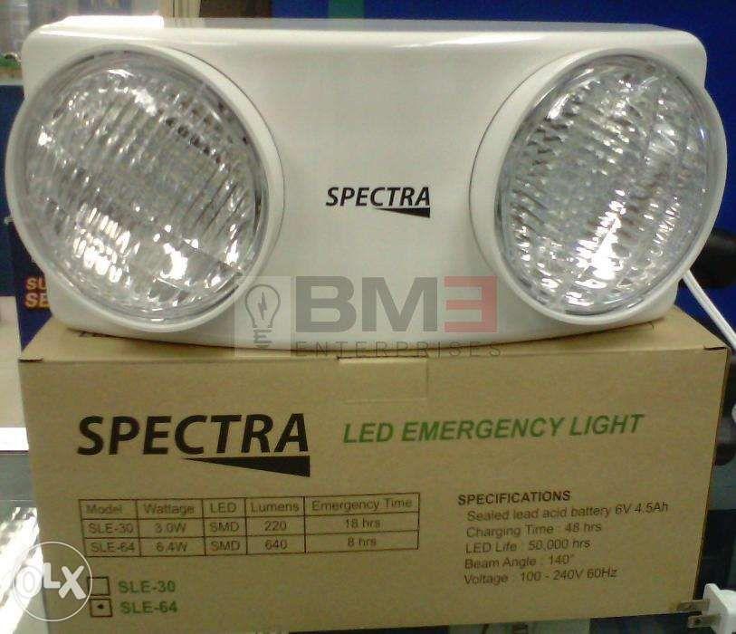 Spectra LED Exit Light and Emergency Light Exit Sign, Furniture & Home ...