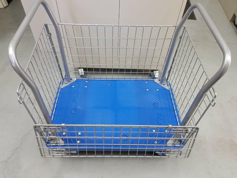 Double Handle Push Cart 300kg Platfrom Trolley, Furniture & Home Living ...