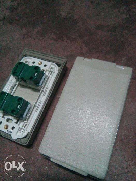 panasonic weatherproof outlet, Furniture & Home Living, Home ...