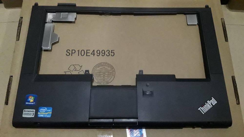 Lenovo t430 palmrest bezel kb touchpad with fingerprint sensor ...