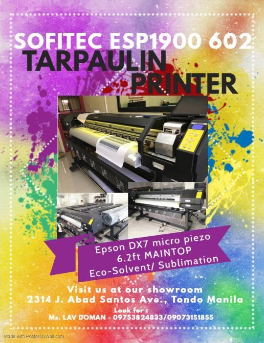 Sofitec Tarpaulin Printer DX7, Computers & Tech, Printers, Scanners ...