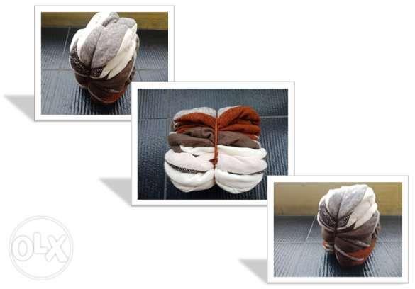 Soft Cotton Shoe Cover Foot Rag Shoe Rag Washable, Furniture & Home ...