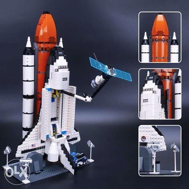 Lepin 16014 Lego NASA Space Shuttle Star Ship Spaceship Starship Plane ...