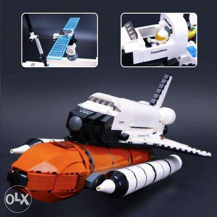 Lepin 16014 Lego NASA Space Shuttle Star Ship Spaceship Starship Plane ...