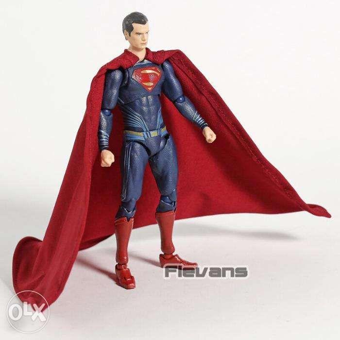 DC SHF Justice League Man of Steel Superman Super Man Figure Toy ...