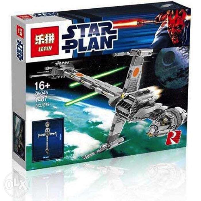 Lepin Lego Star Wars BWing B Wing Jet Fighter Space Star Ship Starship ...