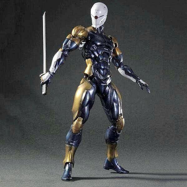 Play Arts Konami Metal Gear Solid Snake Cyborg Ninja Figure Toy ...