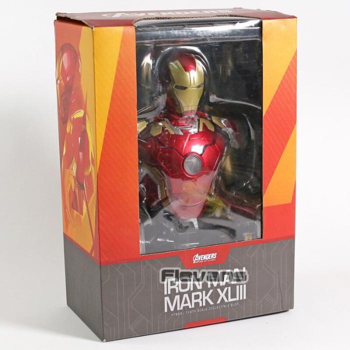 Marvel Avengers Ironman Iron Man Armor LED Light Desk Lamp Head Bust ...
