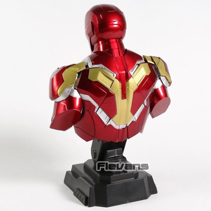 Marvel Avengers Ironman Iron Man Armor LED Light Desk Lamp Head Bust ...