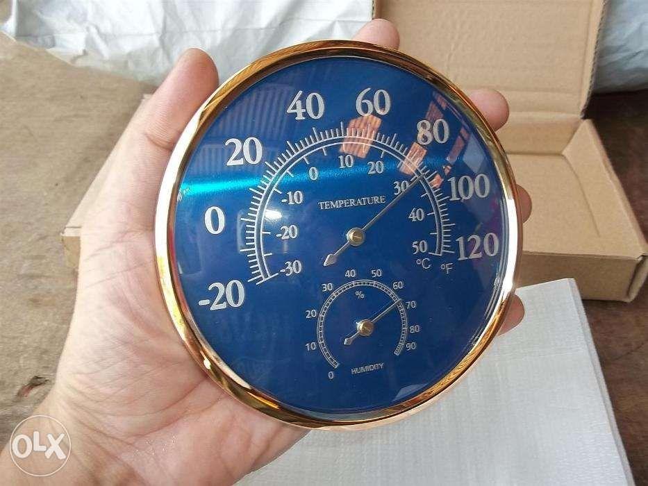 Dial type Analog Thermometer and Hygrometer, Furniture & Home Living ...