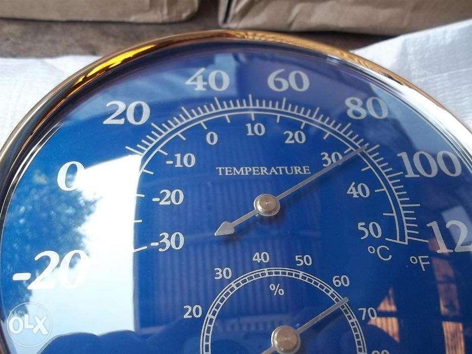 Dial type Analog Thermometer and Hygrometer, Furniture & Home Living ...