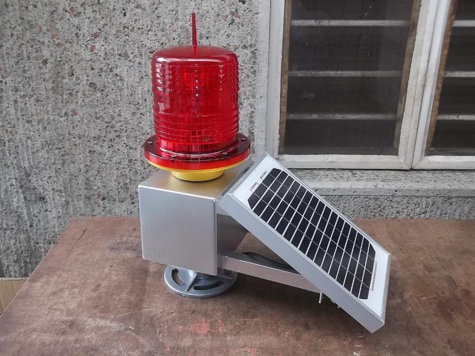 Solar Power Powered Beacon Navigation Aircraft Obstruction Tower Light ...