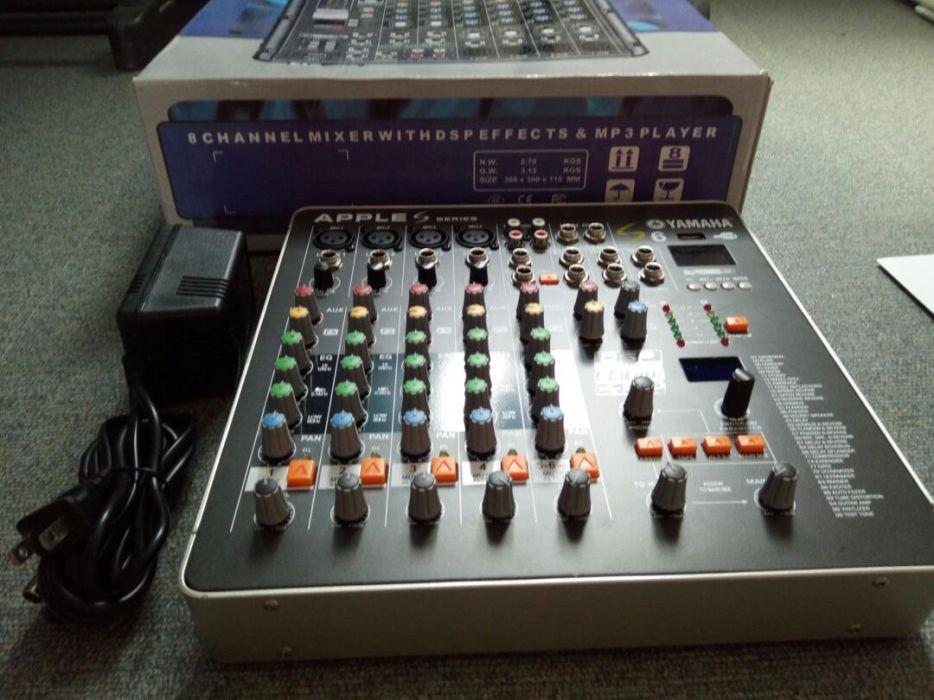 6 channel MIXER with effects, Audio, Other Audio Equipment on Carousell