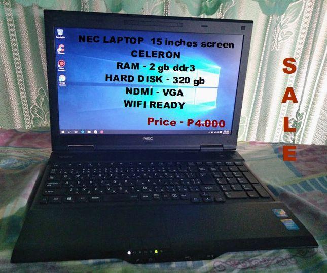 nec laptop celeron, Computers & Tech, Laptops & Notebooks on Carousell