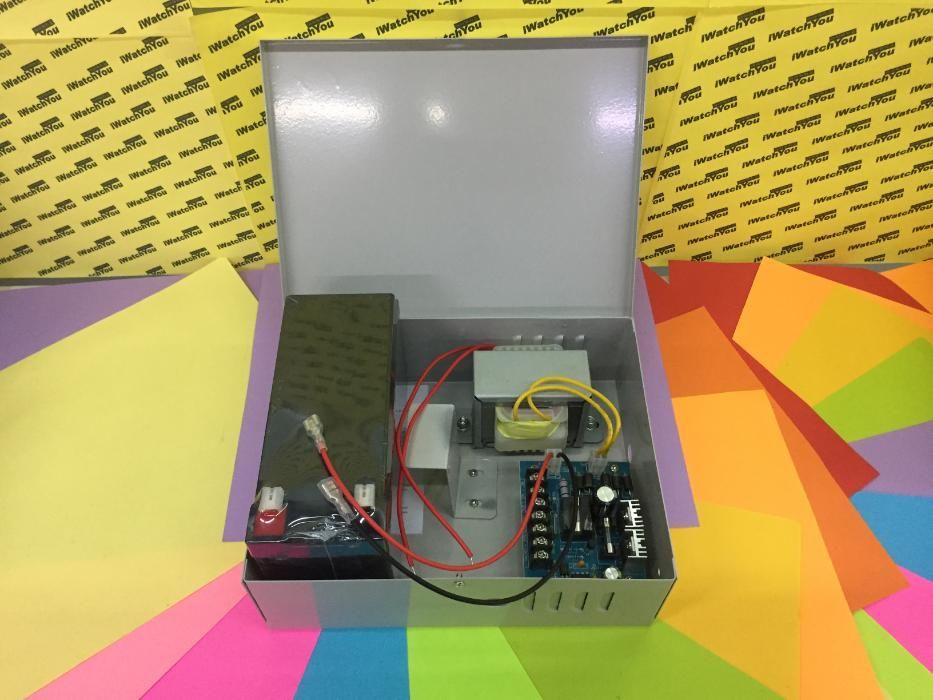 Centralized Power Supply Unit for Biometrics 12VDC 5A with Battery ...